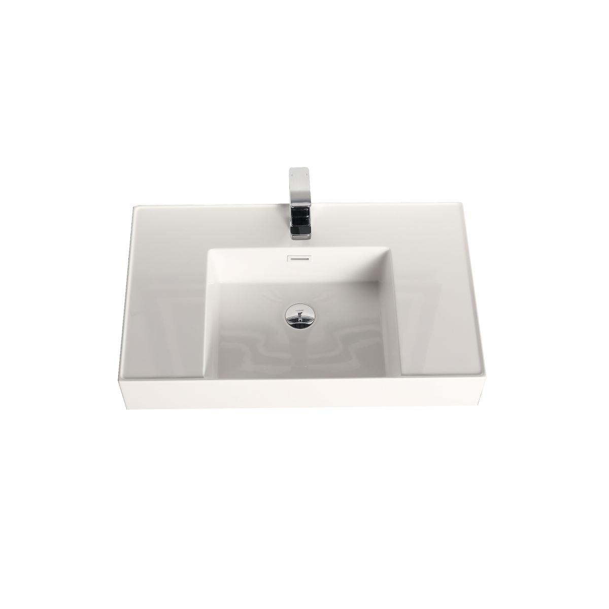 Blossom Acrylic Top-Mount Basin 30" X 18" – The Bath Vanities