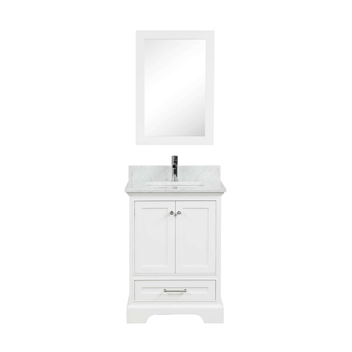 Blossom Copenhagen Freestanding Bath Single Sink Vanity, Top, Mirror ...